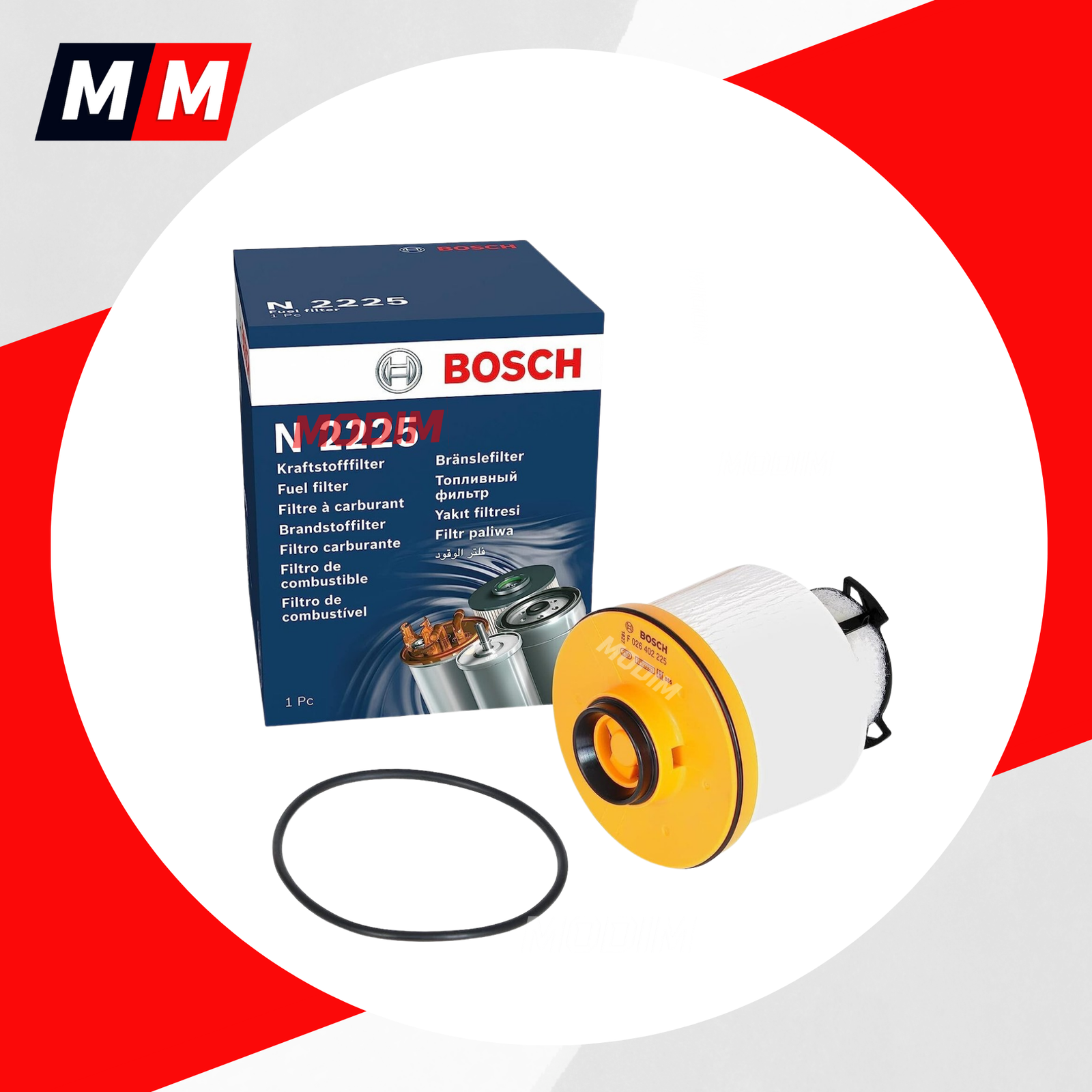 Filtro Bosch F026402225 - Modim Repuestos Diesel